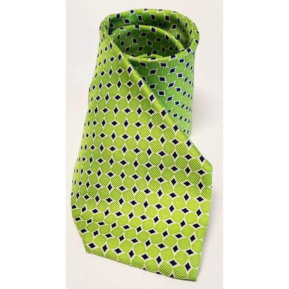 Jos. A. Bank | Accessories | Jos A Bank Necktie Apple Greenwhitenavy ...